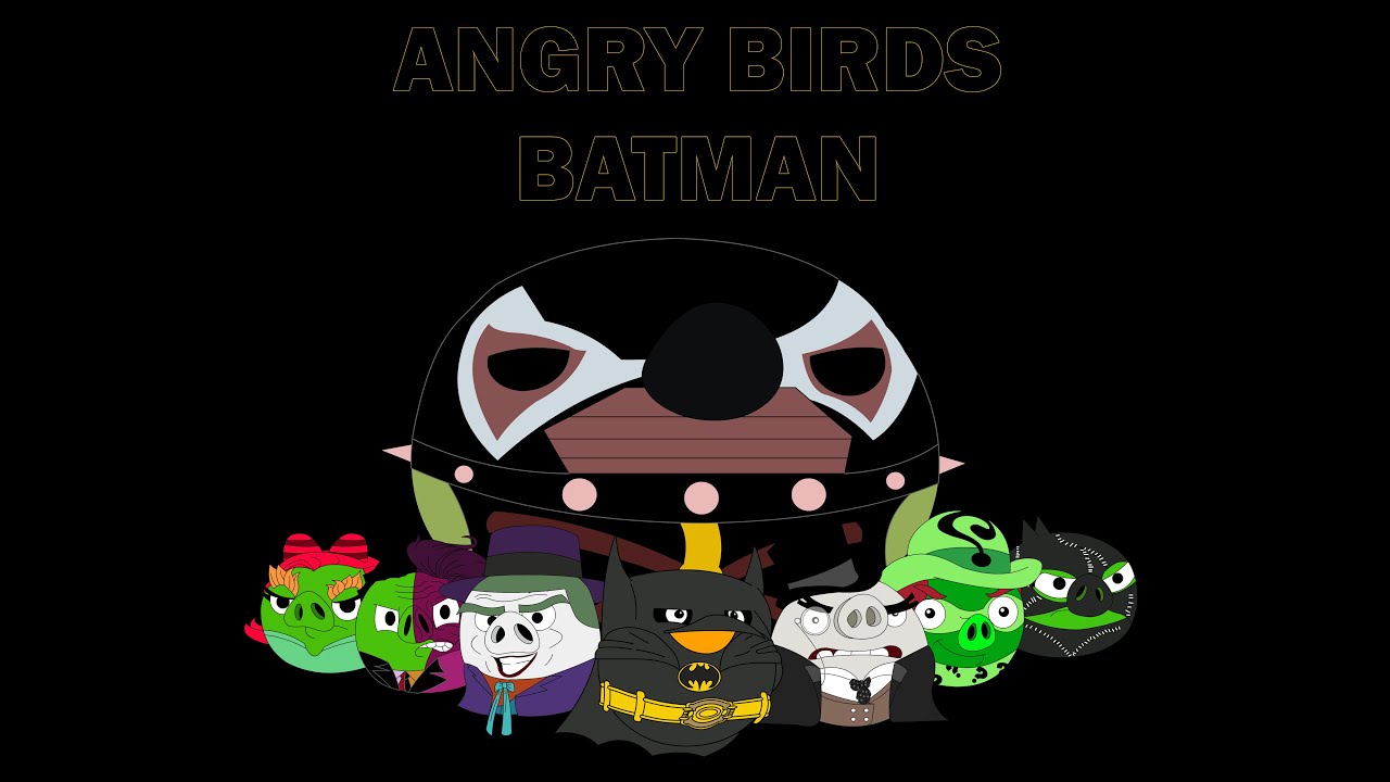cast ideal de angry birds batman de Tim Burtom - YouTube