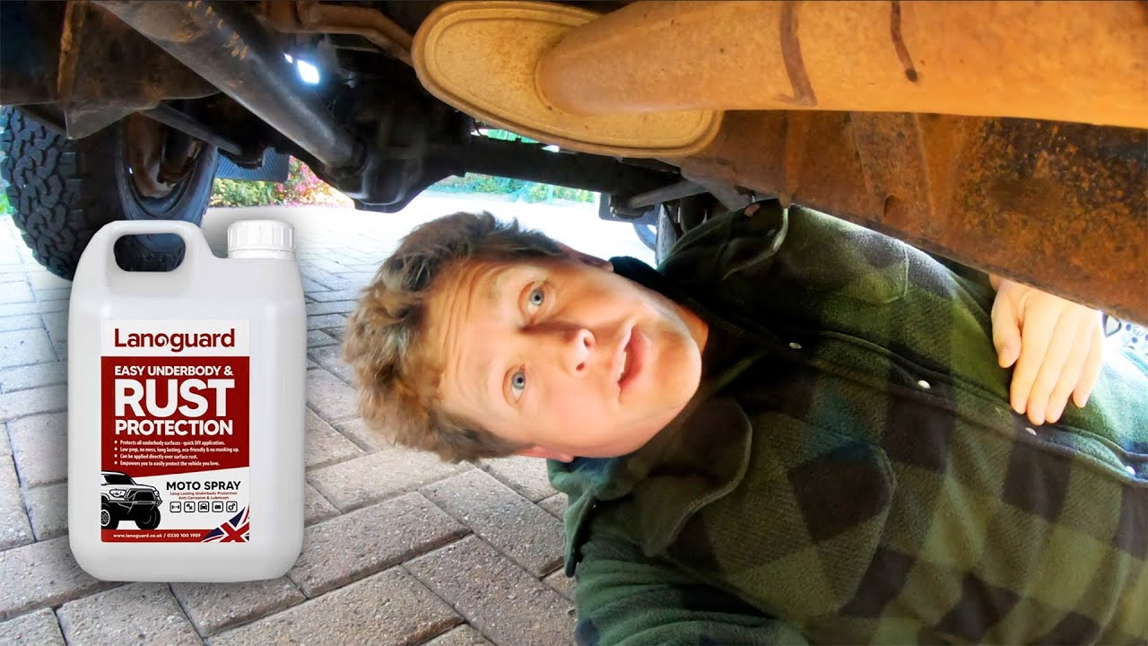 Saving My Land Rover Defender From Rust With Lanoguard - YouTube