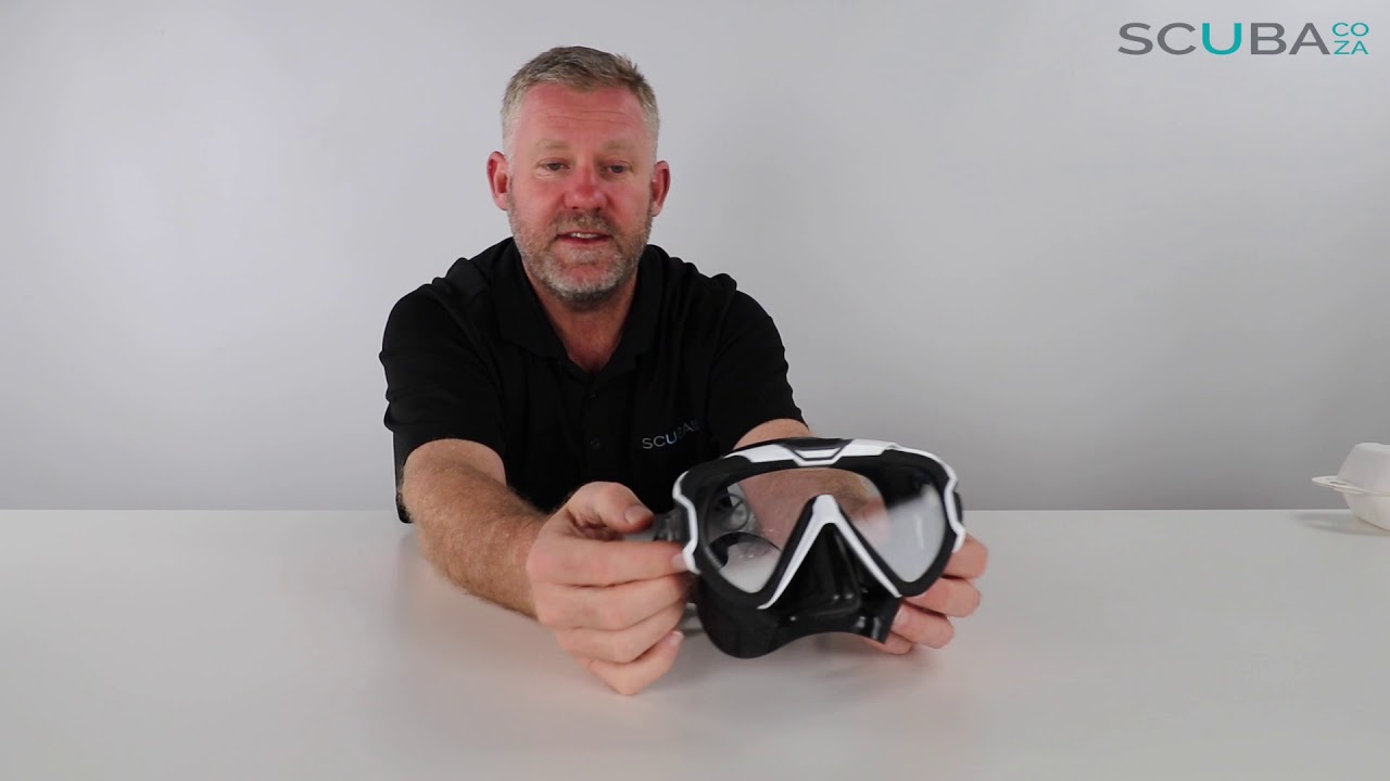 Mares Pure Wire Mask, product review by Kevin Cook, SCUBA.co.za - YouTube