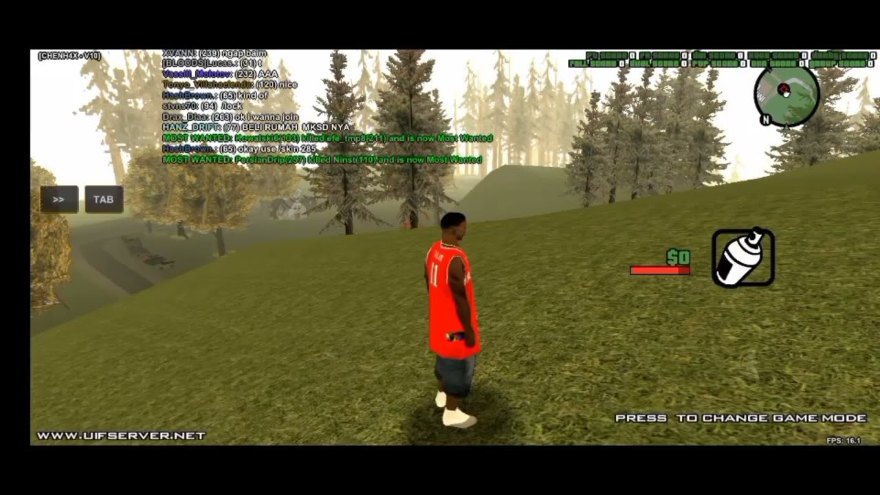 MOD C - HUD V 2 GTA SAMP 3JARI - YouTube