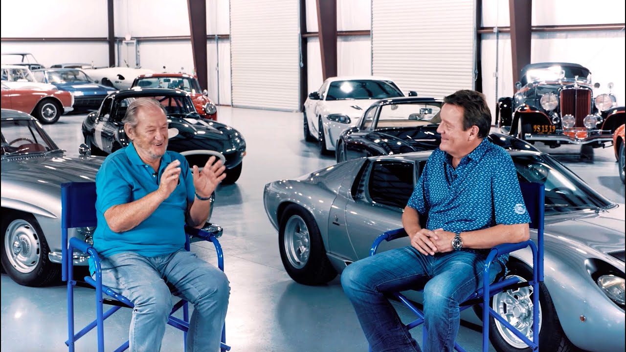Valentino Balboni visits the Team CJ Works to discuss his legendary ...