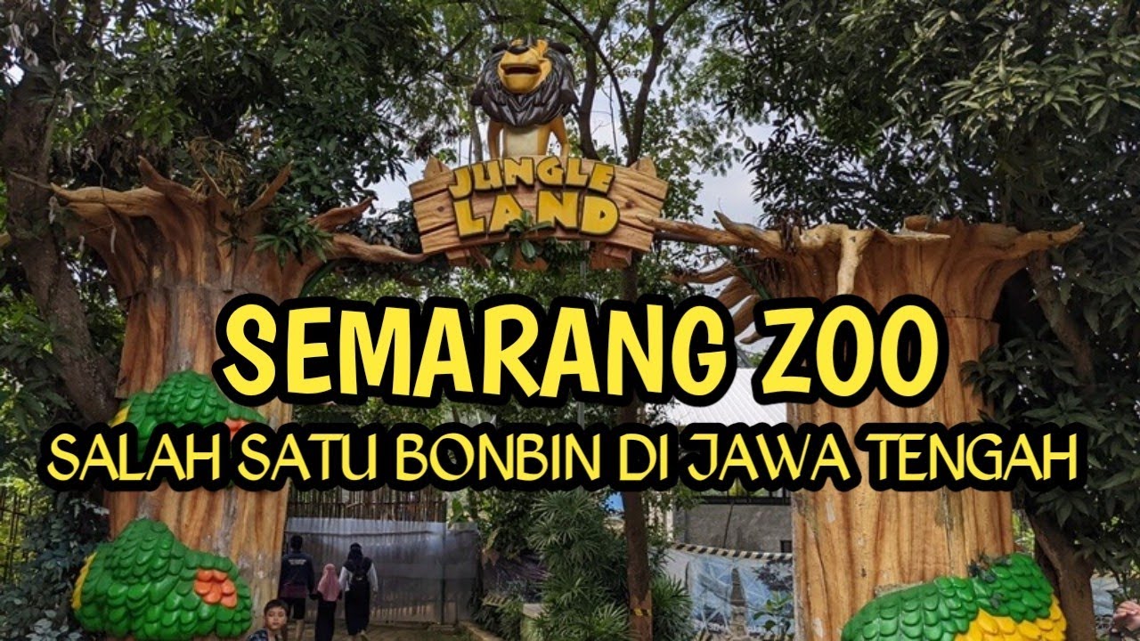 Kebun Binatang Di Semarang Jawa Tengah - SEMARANG ZOO (Bonbin Semarang ...