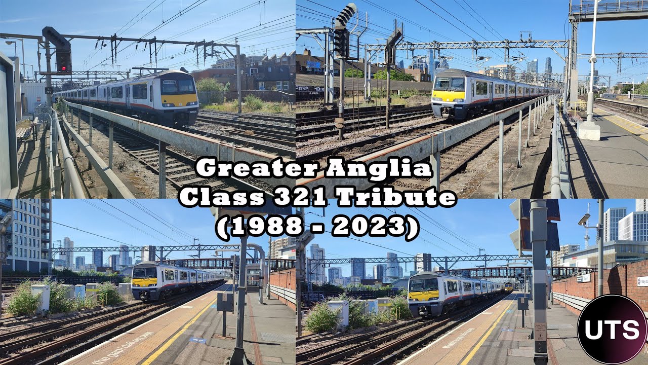 Greater Anglia Class 321 Quick Compliation & Tirbute (August 2022 ...