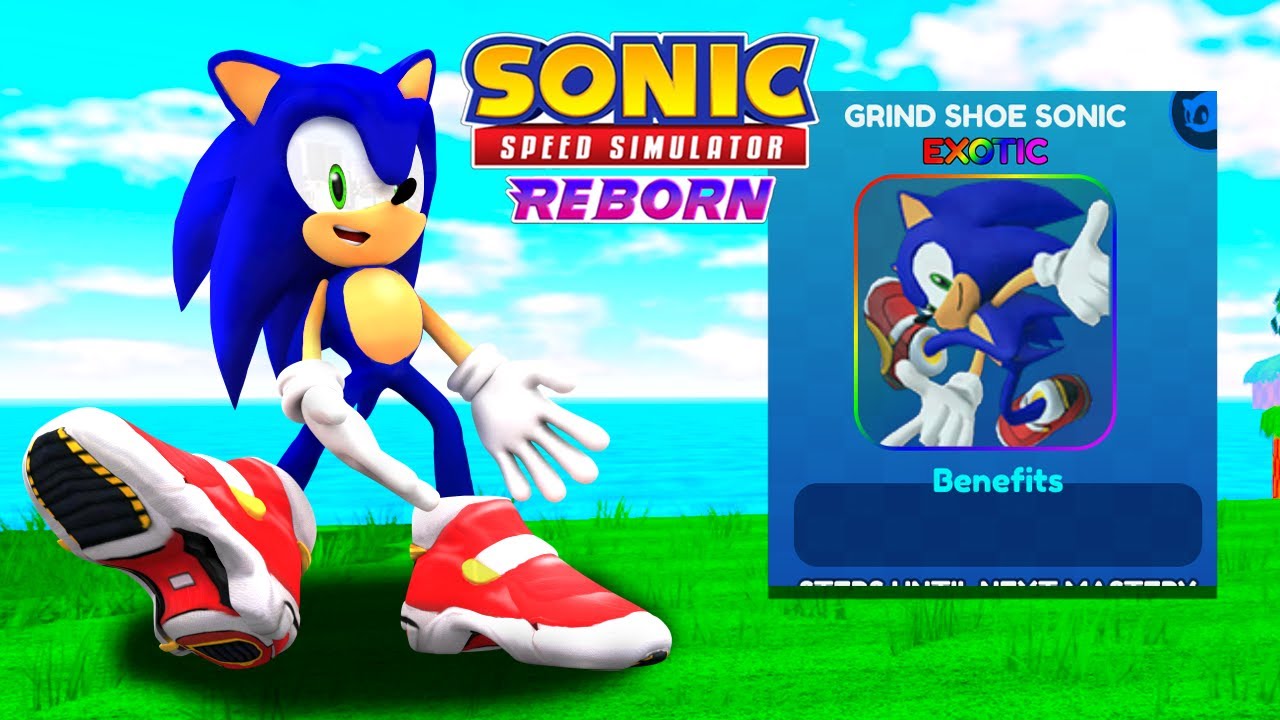 Unlock GRIND SHOE SONIC FAST + MEGA SALE! (Sonic Speed Simulator) - YouTube