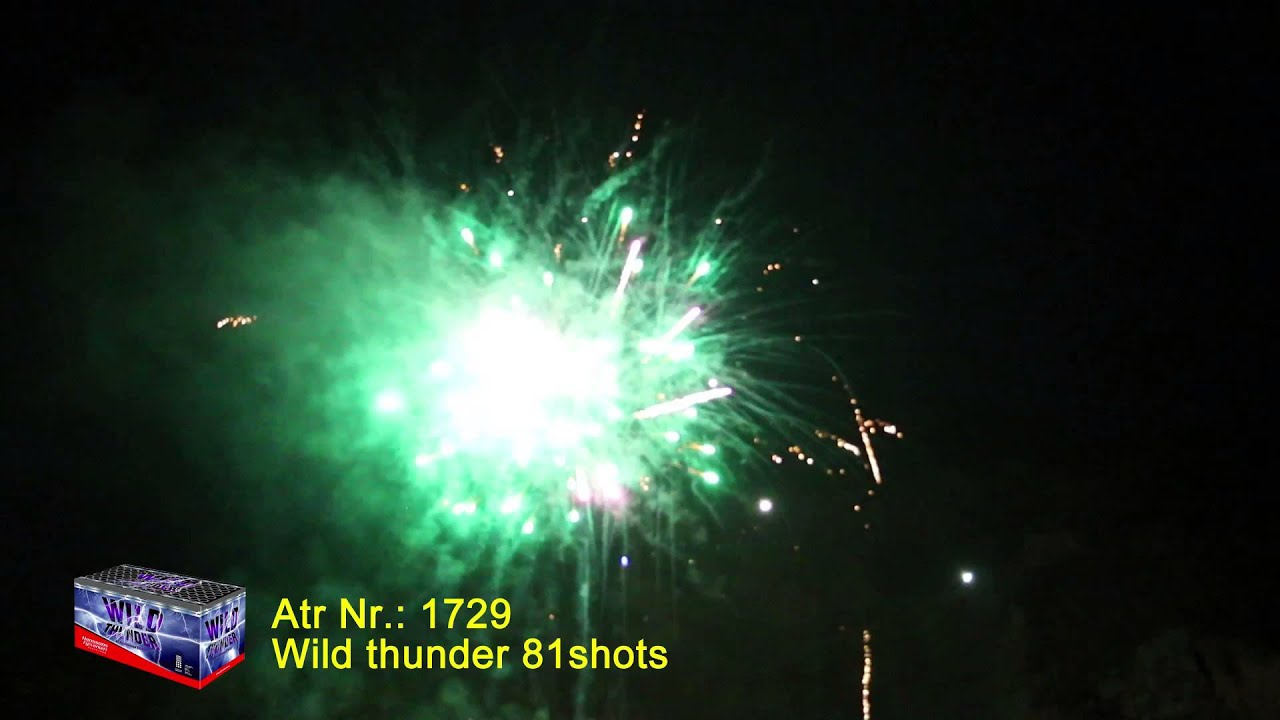 1729 Wild Thunder 81 shots - YouTube