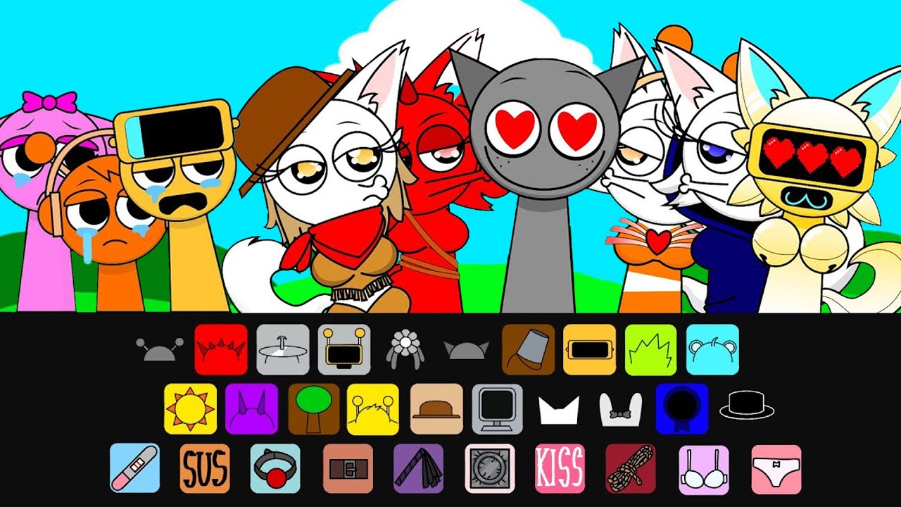 Sprunki New EVOLUTION: All WENDA Sprunki Sad Story - Incredibox Sprunki ...