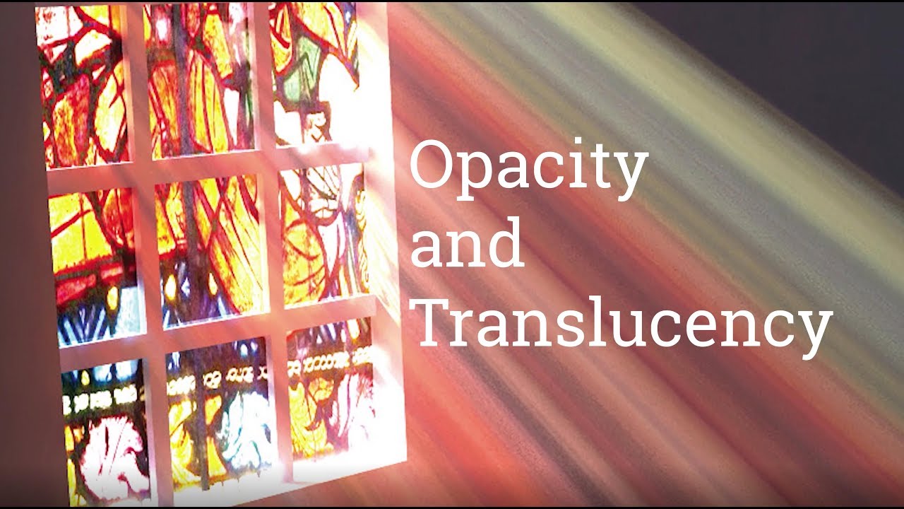 Translucency and Opacity in Crazy Color - YouTube