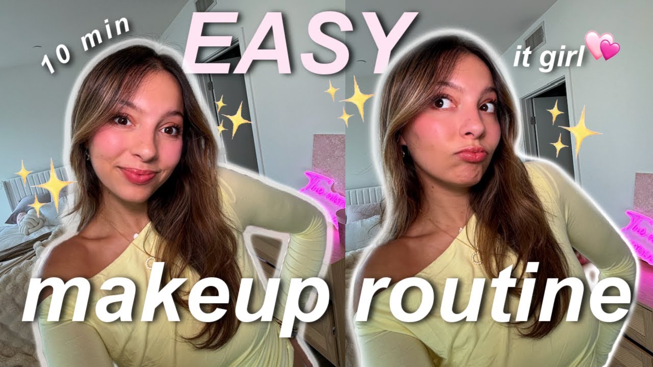 IT GIRL EVERYDAY MAKEUP ROUTINE *2025* | easy & natural makeup tutorial ...
