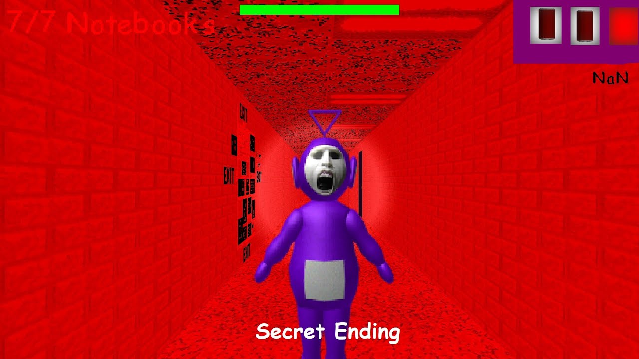 Slendytubbies (Baldi's Basics Edition) | Secret Ending - YouTube