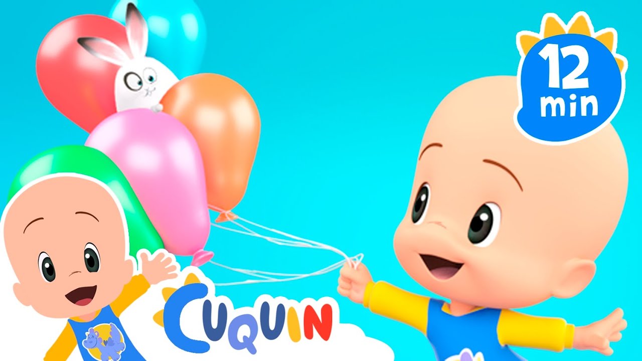 Cuquin's Balloons | Learn the colors with Cuquin and his friends - YouTube