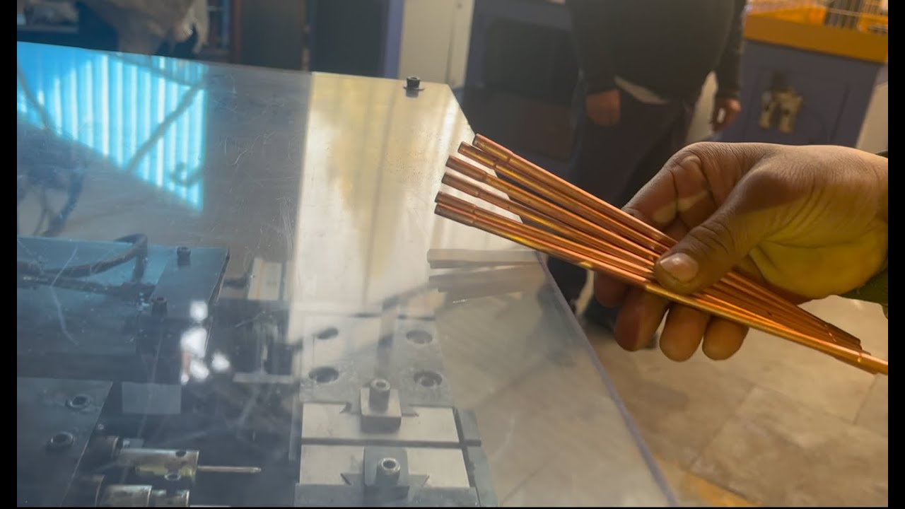 DOUBLE STROKE FLARING MACHINE | COPPER /STEEL/ ALUMINIUM TUBE MACHINE ...