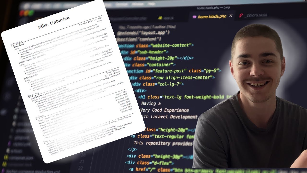 coding my first project from scratch(using only html/css) - YouTube