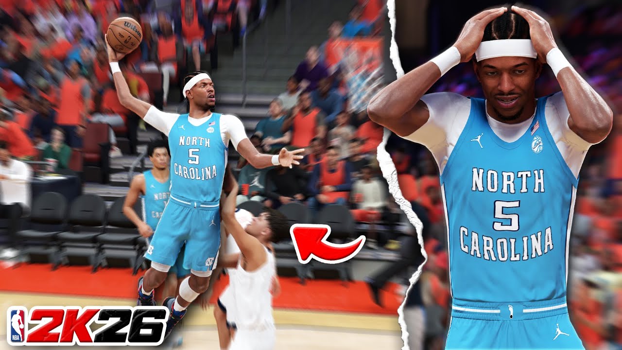 This Dunk was INSANE! NBA 2K26 College MyCareer #3 - YouTube