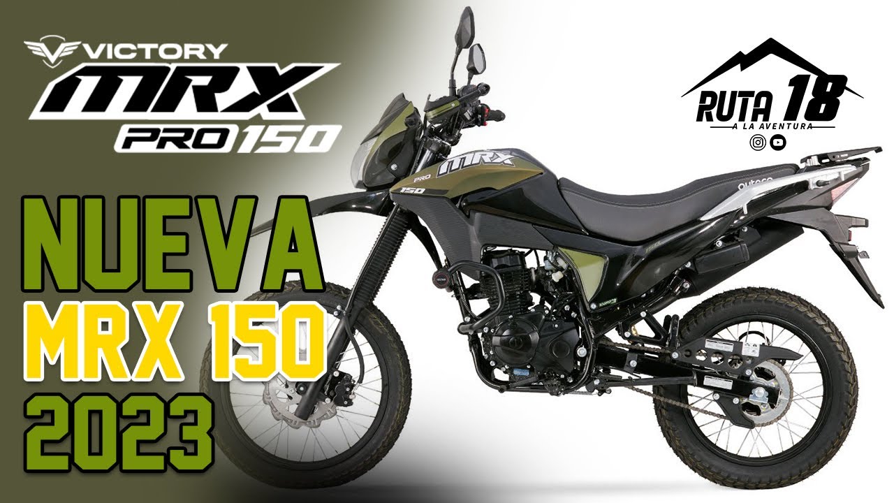 Nueva Victory MRX 150 PRO 2023 ¿Precio? - YouTube