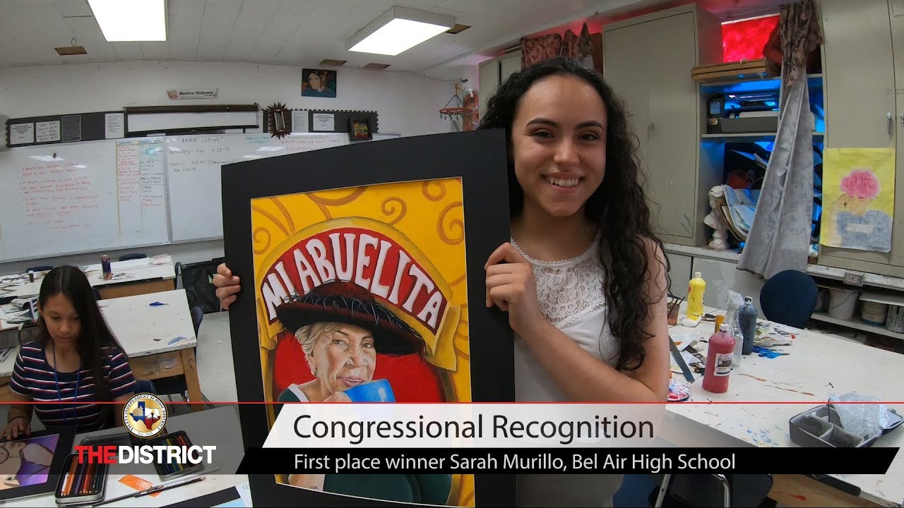 Sarah Murillo from Bel Air HS wins 2019 Congressional Art Competition ...