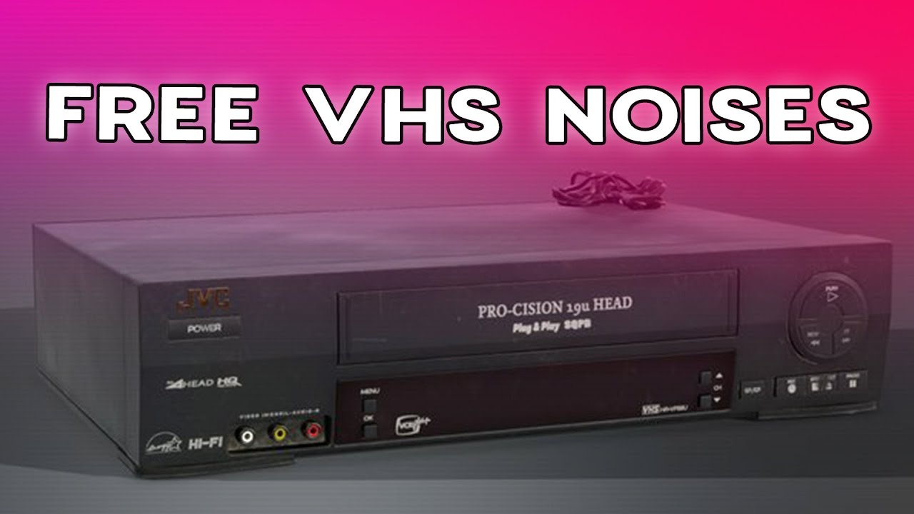 Tape, VHS Noises, Effect Free Sample Pack - Download - YouTube