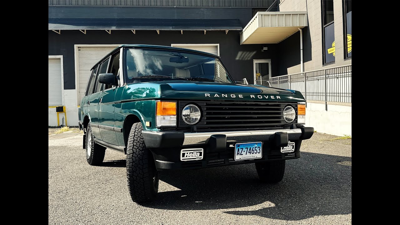 1994 Range Rover Classic (Project Singer) | Legacy Overland - YouTube