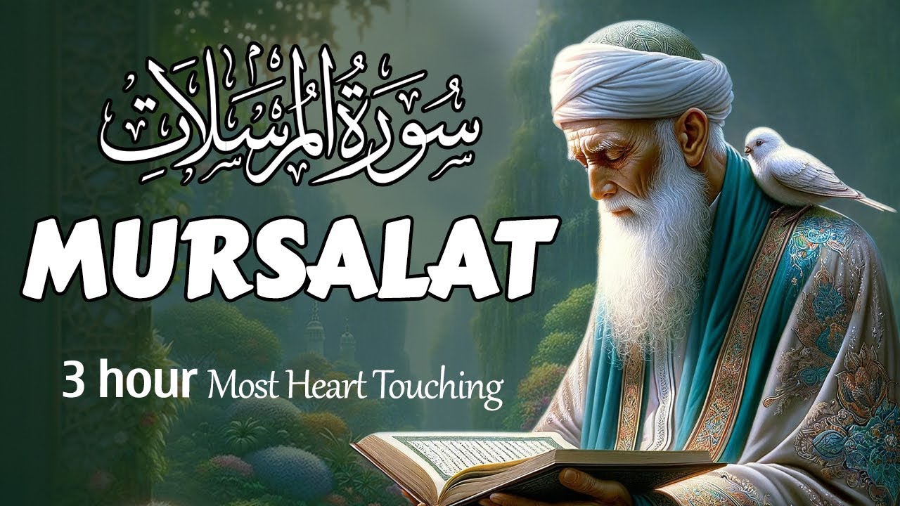 Calming Quran recitation of Surah Al Mursalat سورة المرسلات - YouTube