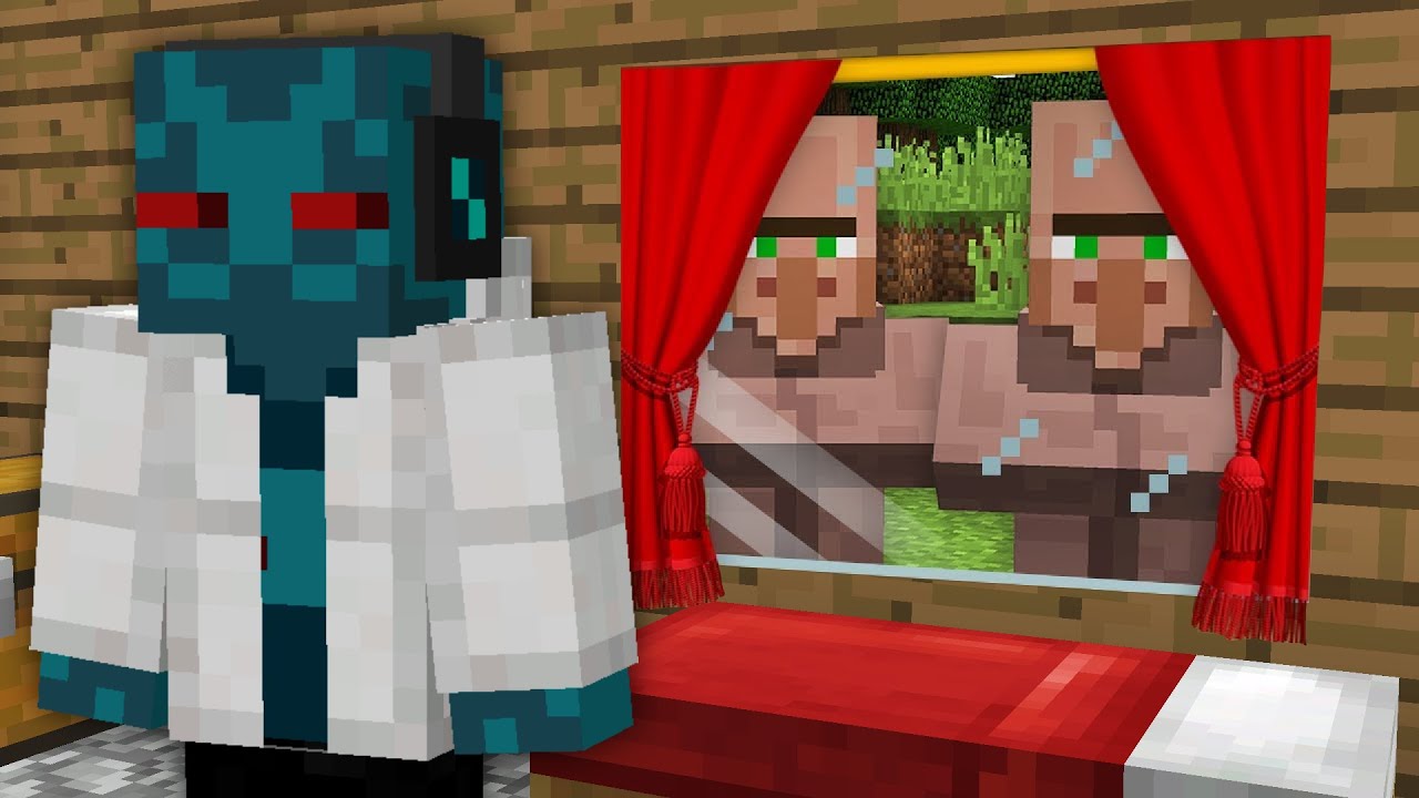 PROČ MĚ POŘÁD VESNIČANI SLEDUJÍ V MINECRAFTU?! - YouTube