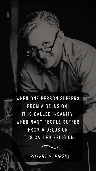 Robert M. Pirsig Quote #shorts #quotes - YouTube