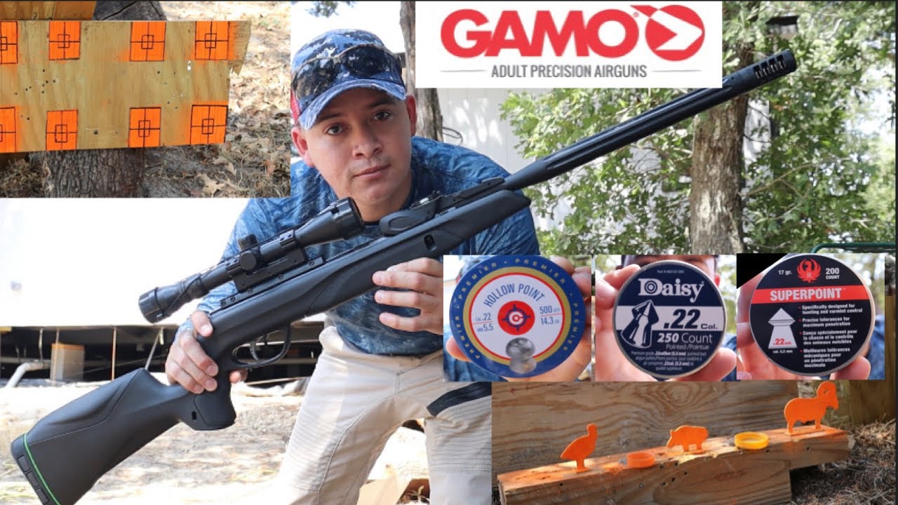 GAMO SWARM MAXXIM GEN 10X 2. ¿LAS MEJORES PELLETS?| Crosman,Daisy o ...