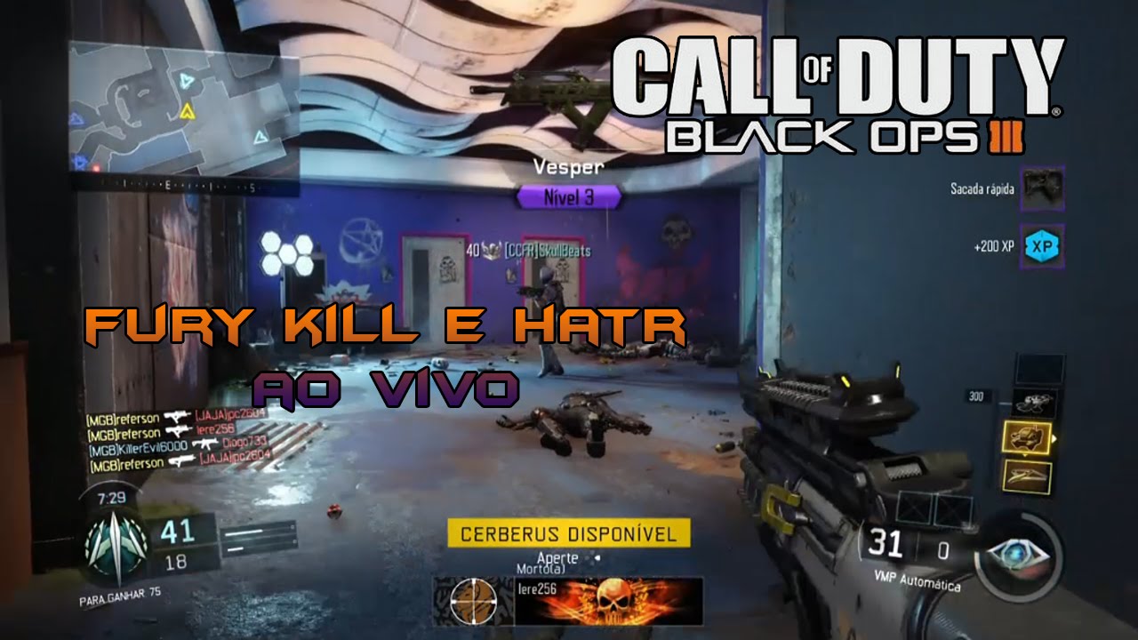 BO3 - Frezzy KILL (Baixa Furiosa) E HATR - Com. Ao Vivo - YouTube