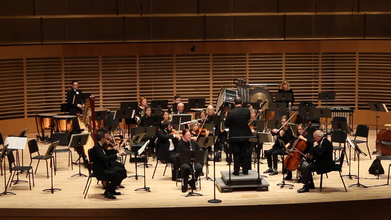 Althea Madigan with the Willimantic Orchestra performs Elgy by Frank Milholland - YouTube