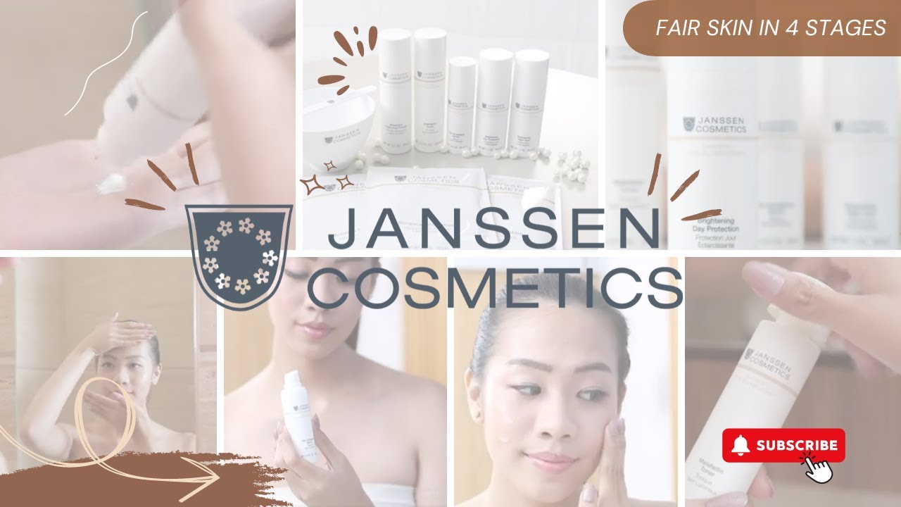 Unlock Your Glow: Fair Skin in 4 Easy Steps with Janssen Cosmetics! - YouTube
