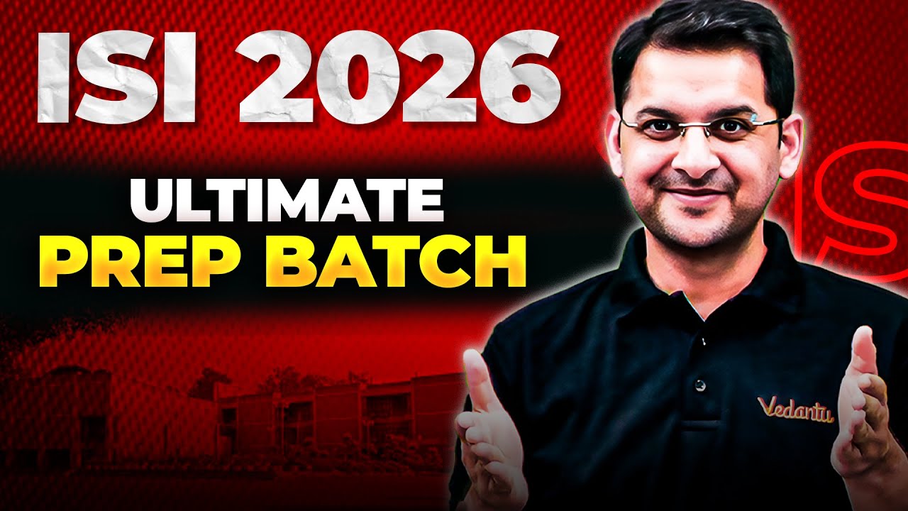 ISI Preparation Batch 2026 | Know All Details | Abhay Sir | VOS - YouTube