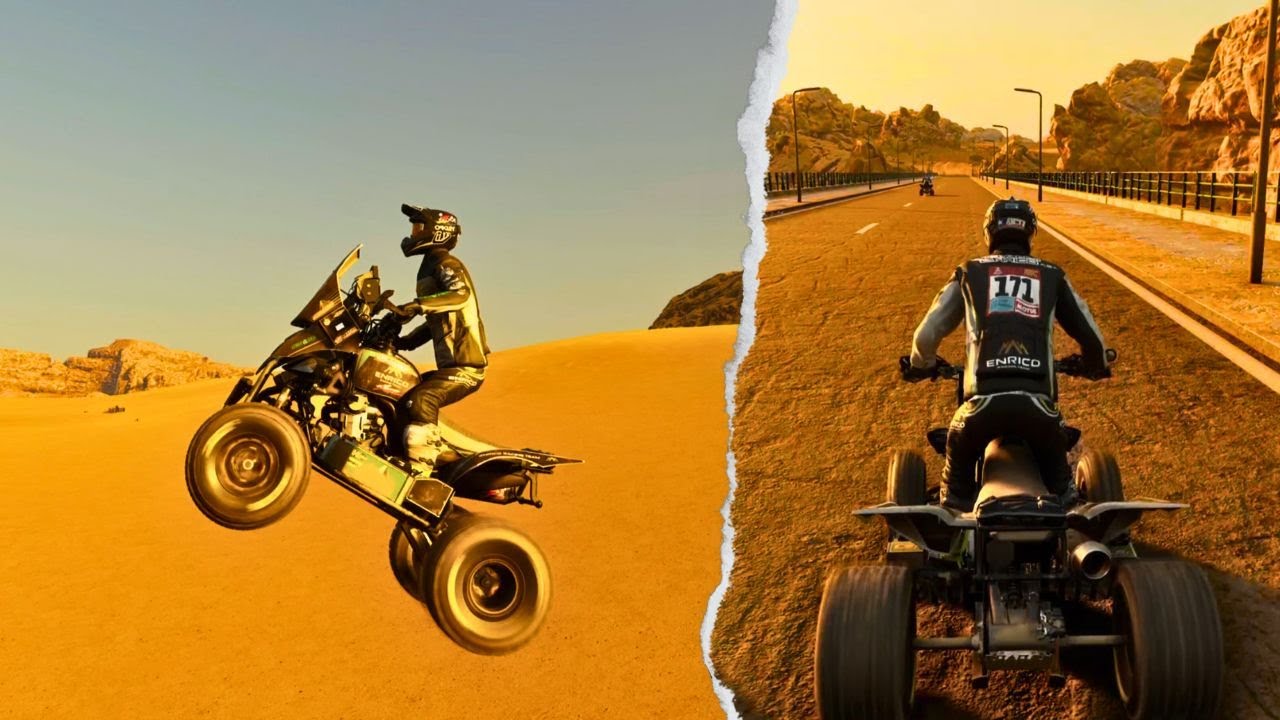 Dakar Quad Rally Game Off-Road Desert Racing Gameplay Ps5 Stage 2 😉 ...