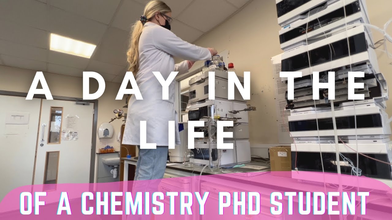 A REALISTIC day in the life of a PhD student in Chemistry | PhD vlog ...