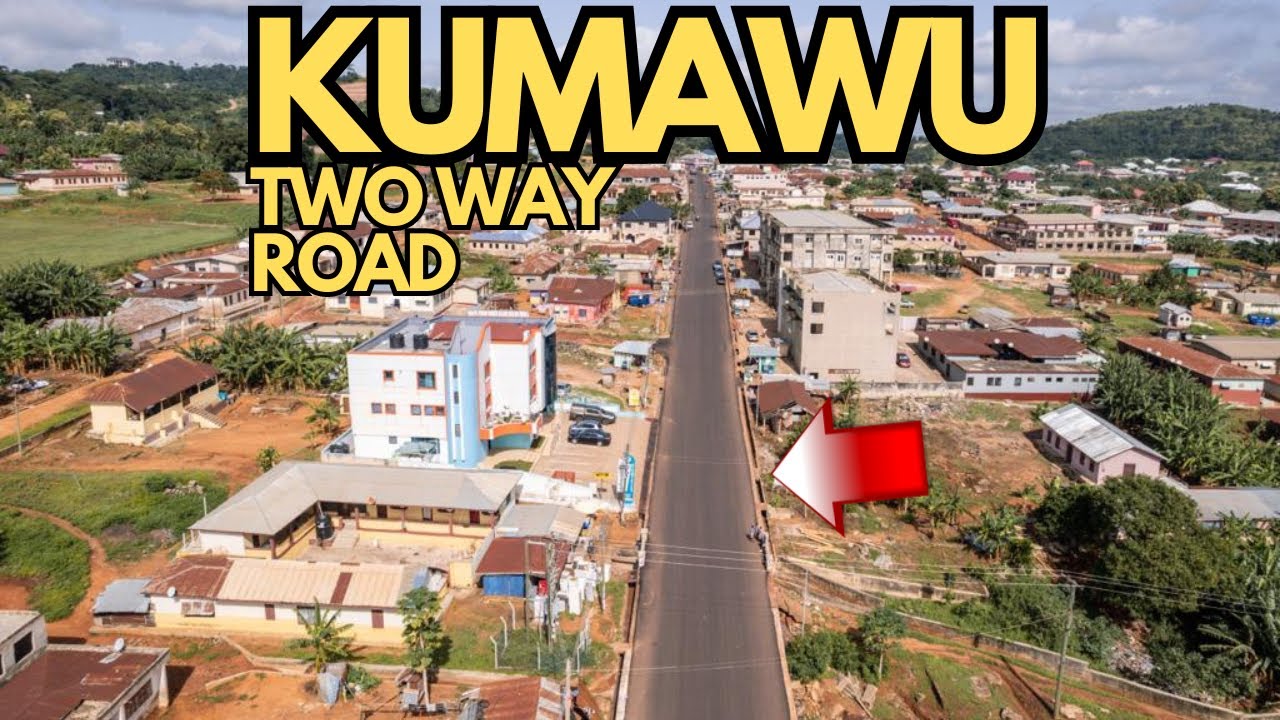 Exclusive Update: Kumawu Town Roads Revamped In Ashanti Region! - YouTube