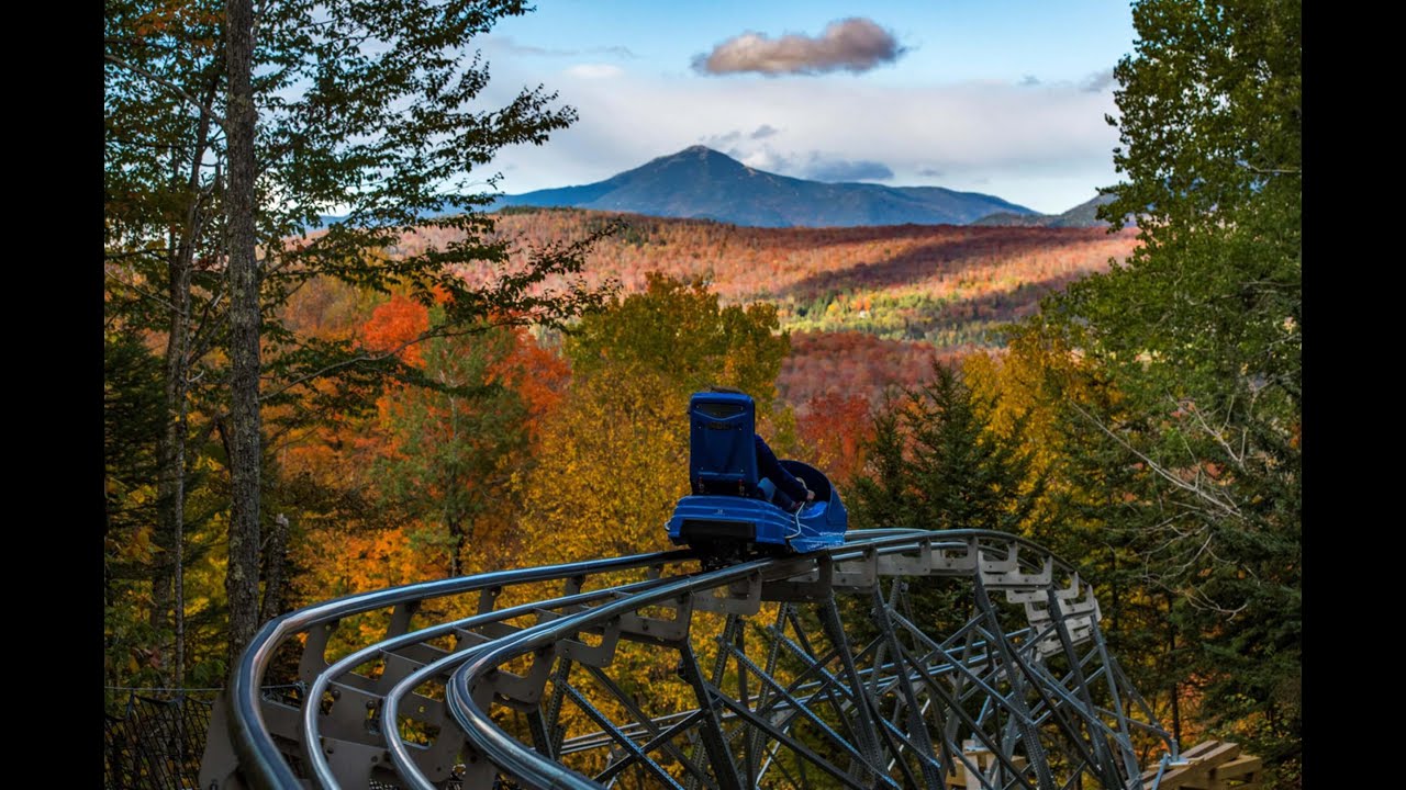 Georgia Mountain Coaster Helen Georgia Full Ride - YouTube