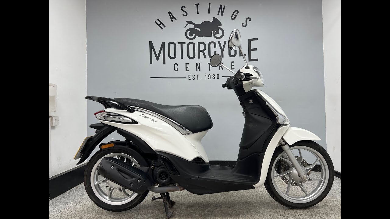 Piaggio Liberty 50 For Sale At Hastings Motorcycle Centre - YouTube