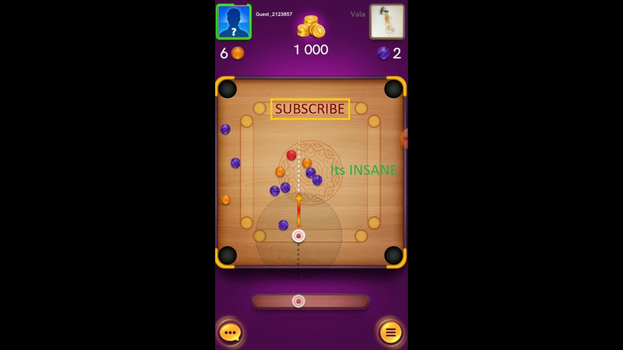 Carrom Pool Ultimate Trick Shot To WIN - YouTube