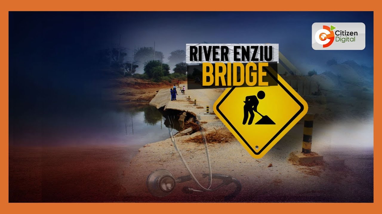 Anxiety as Enziu River bridge remains incomplete - YouTube