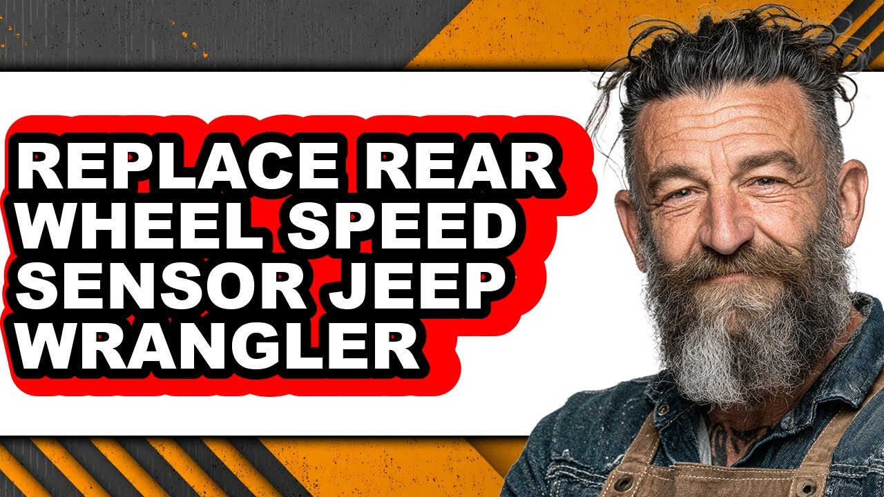 How to Replace Rear Wheel Speed Sensor Jeep Wrangler (Full Guide) - YouTube