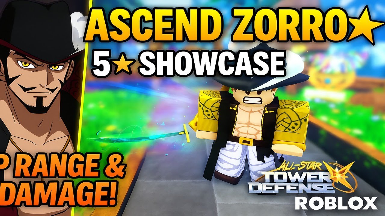 🧛ASCEND DRACULE MIHAWK (Zorro) 5 STARS Showcase in All Star Tower ...
