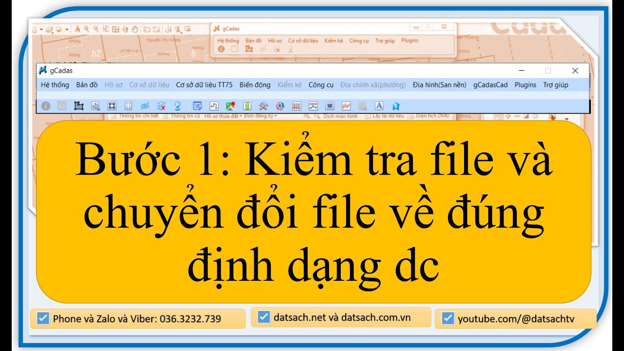 ️. Bước 1_Kiểm tra file và chuyển đổi file về đúng định dạng dc - YouTube
