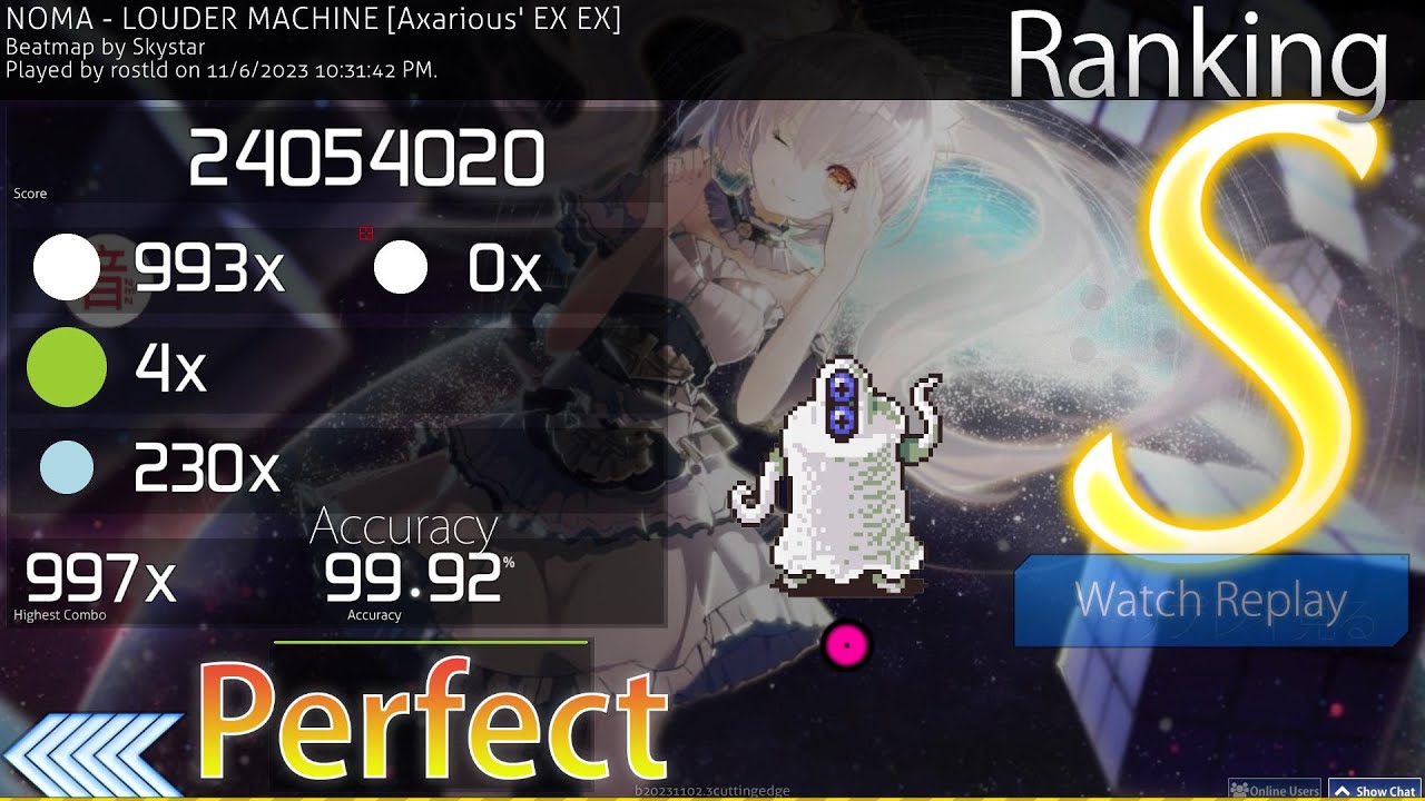 NOMA - LOUDER MACHINE [Axarious' EX EX] 99.92 First FC - YouTube
