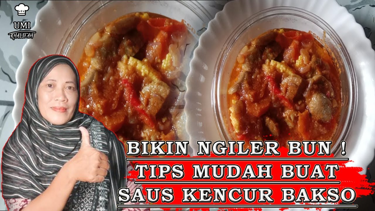 BIKIN NGILER ! RESEP MUDAH CARA BIKIN SAUS KENCUR BASO ALA IU RUMAHAN ...