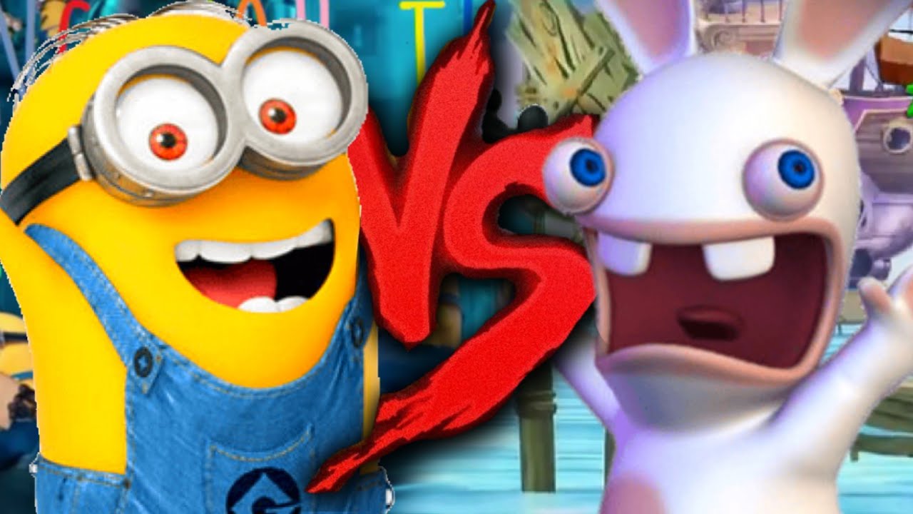 Minions VS. Rabbids | Duelo de Titãs Part Tec Plays - YouTube