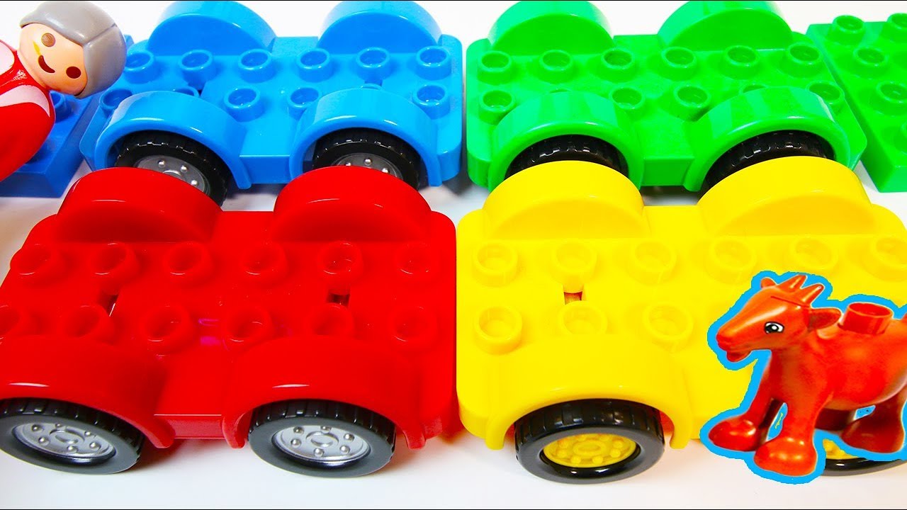 Duplo Building Blocks Toys for Children Vehicles - 30+ MINS! - YouTube