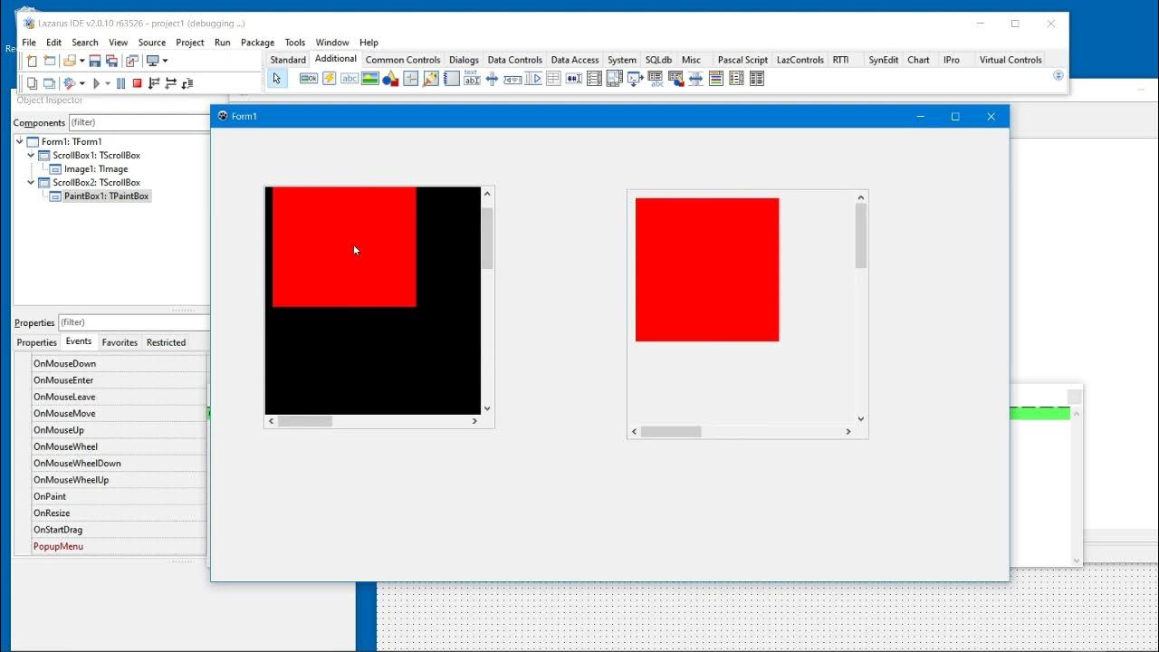 Lazarus TImage vs TPaintBox - Day 150 - YouTube