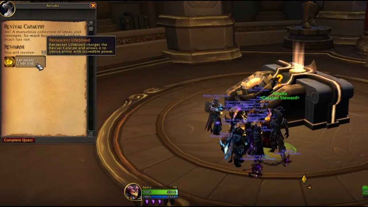 Quick guide on how to use the new Revival Catalyst in Dragonflight! 10. ...