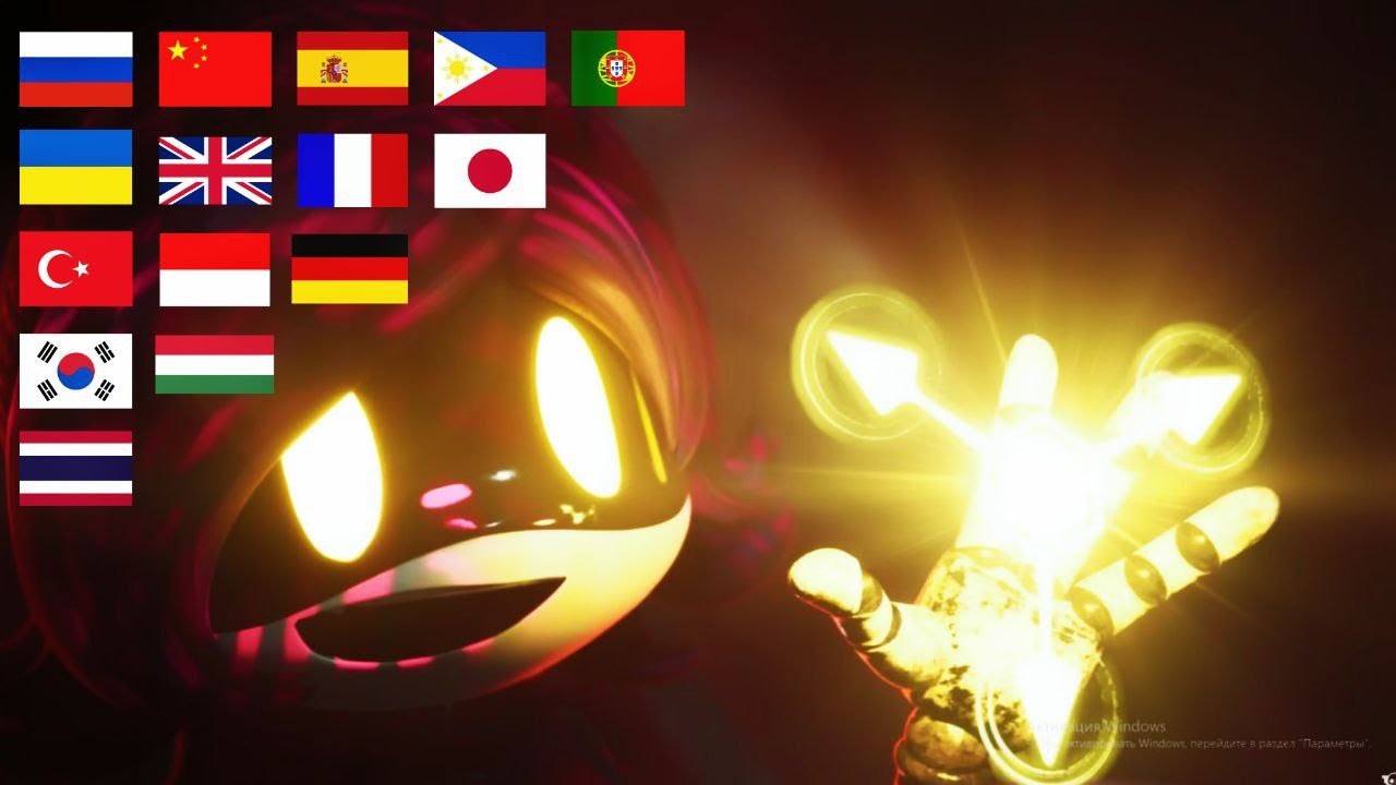 Murder Drones episode 7 Uzi and Nori N in different languages - YouTube