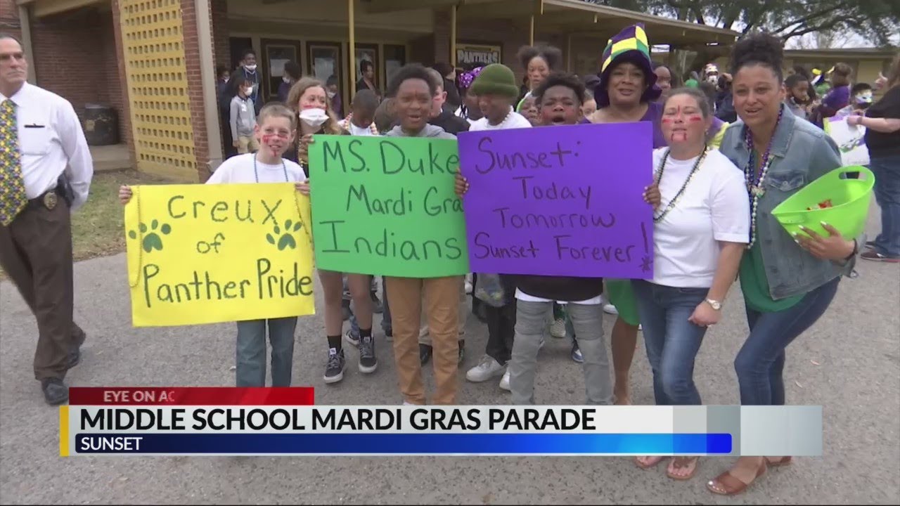 Sunset Middle School Parade - YouTube