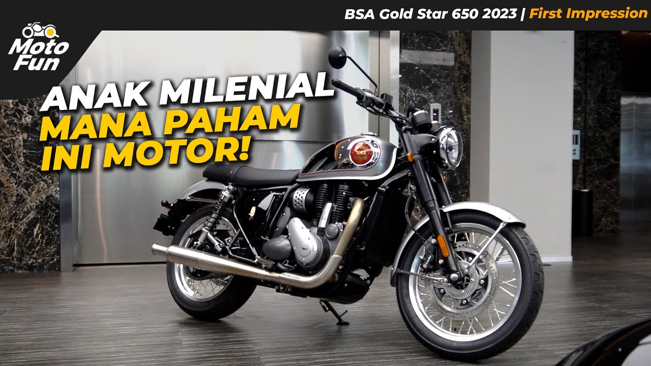 MOTOR BSA BANGKIT LAGI! Review Lengkap BSA Gold Star 650 2023 | MotoFun ...