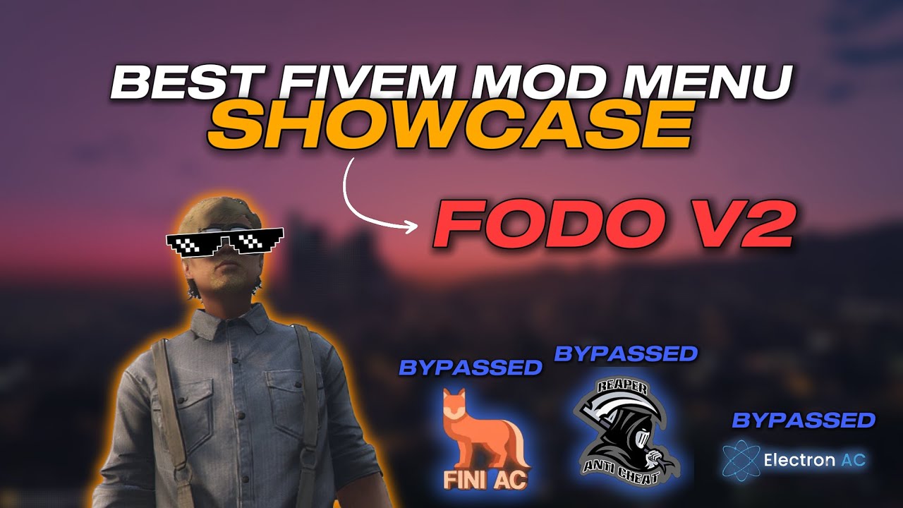 FODO V2 Showcase (Fivem Mod Menu) - YouTube