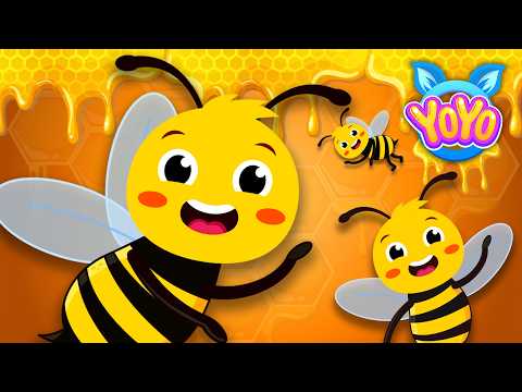 🐝 Arı Vız Vız | Eğlenceli Çocuk ve Bebek Şarkıları | Çizgi Film | Yoyo Çocuk